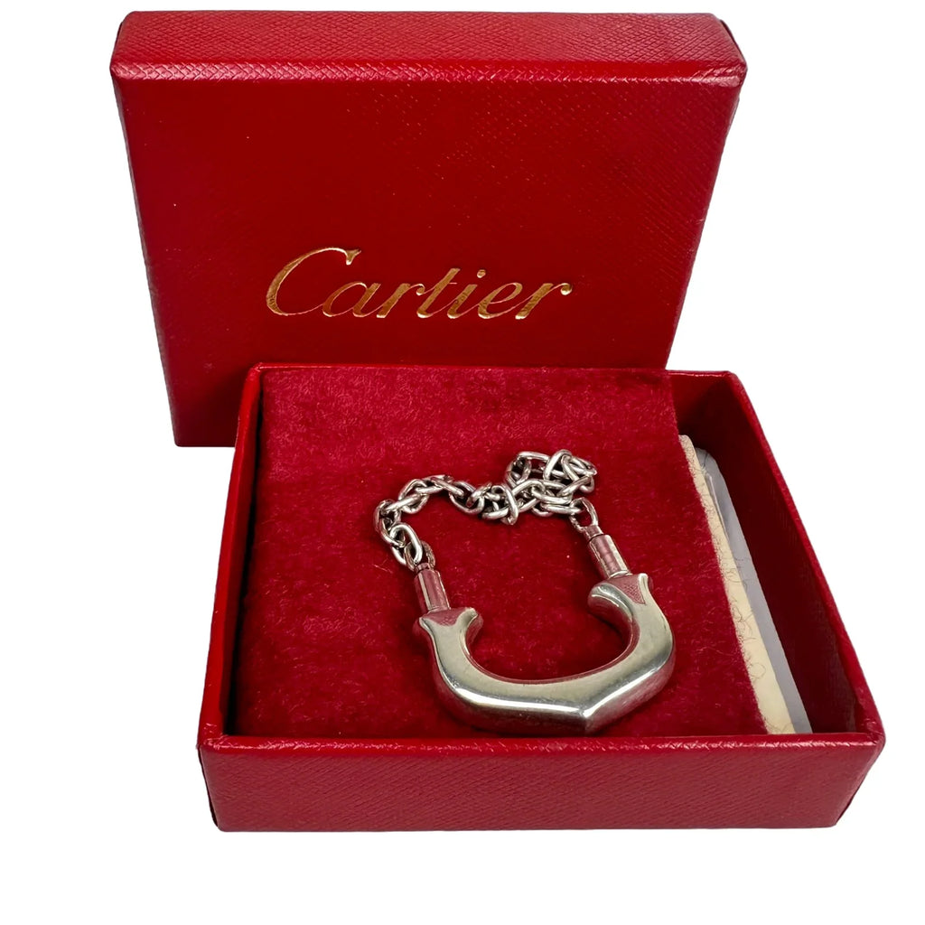 Cartier Keychain Charm Sterling Silver – Lost Designer