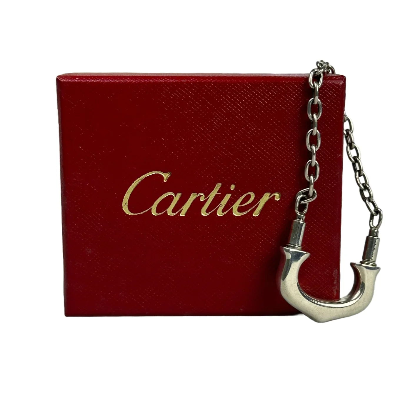 Cartier Keychain Charm Sterling Silver – Lost Designer